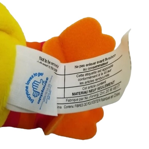 Sesame Street | Toys | Big Bird Sesame Street 9s Applause Plush Bean ...